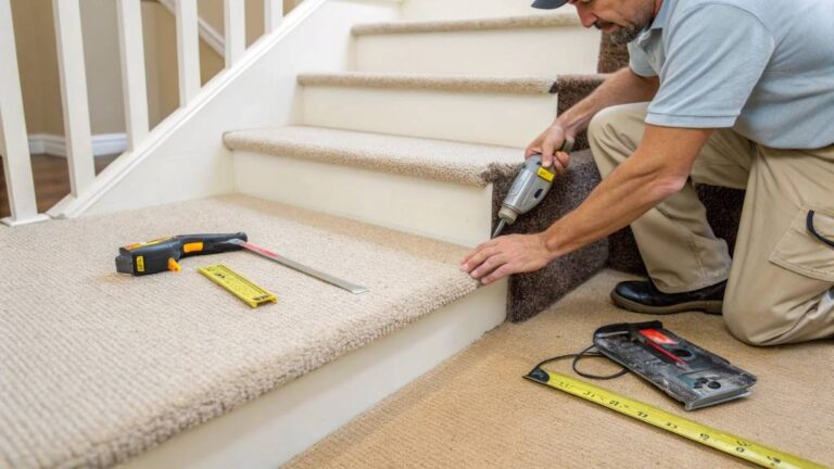 How to Install Carpet on Stairs: A Step-by-Step Guide - Sinopt.com