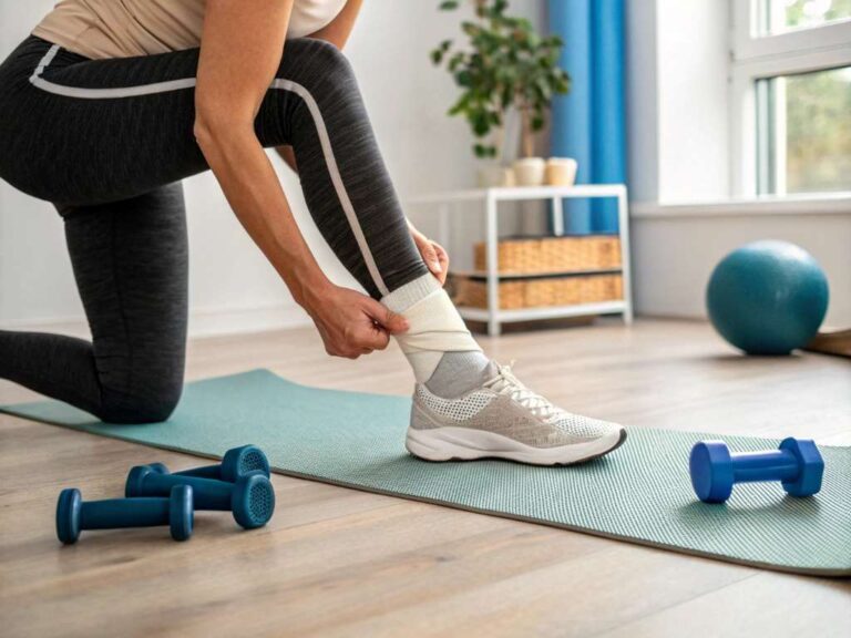 How to Safely Exercise with a Sprained Ankle: A Complete Guide - Sinopt.com